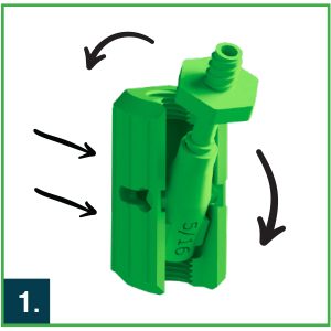 GLO Seal Syringe Injector and Dual Adapter - Spectroline.com