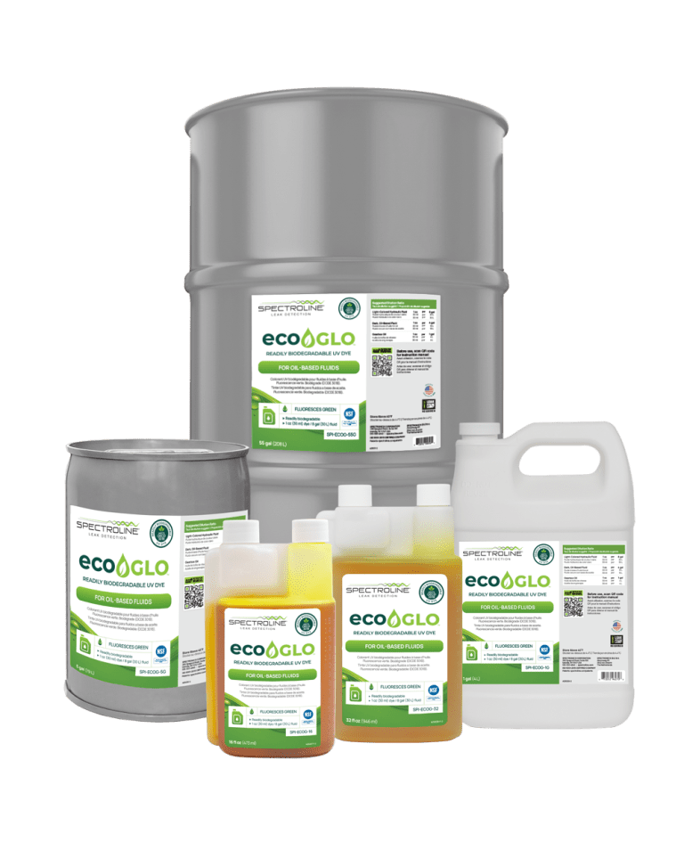 SPI-ECOG: ECO-GLO Readily Biodegradable UV Dye - Spectroline.com